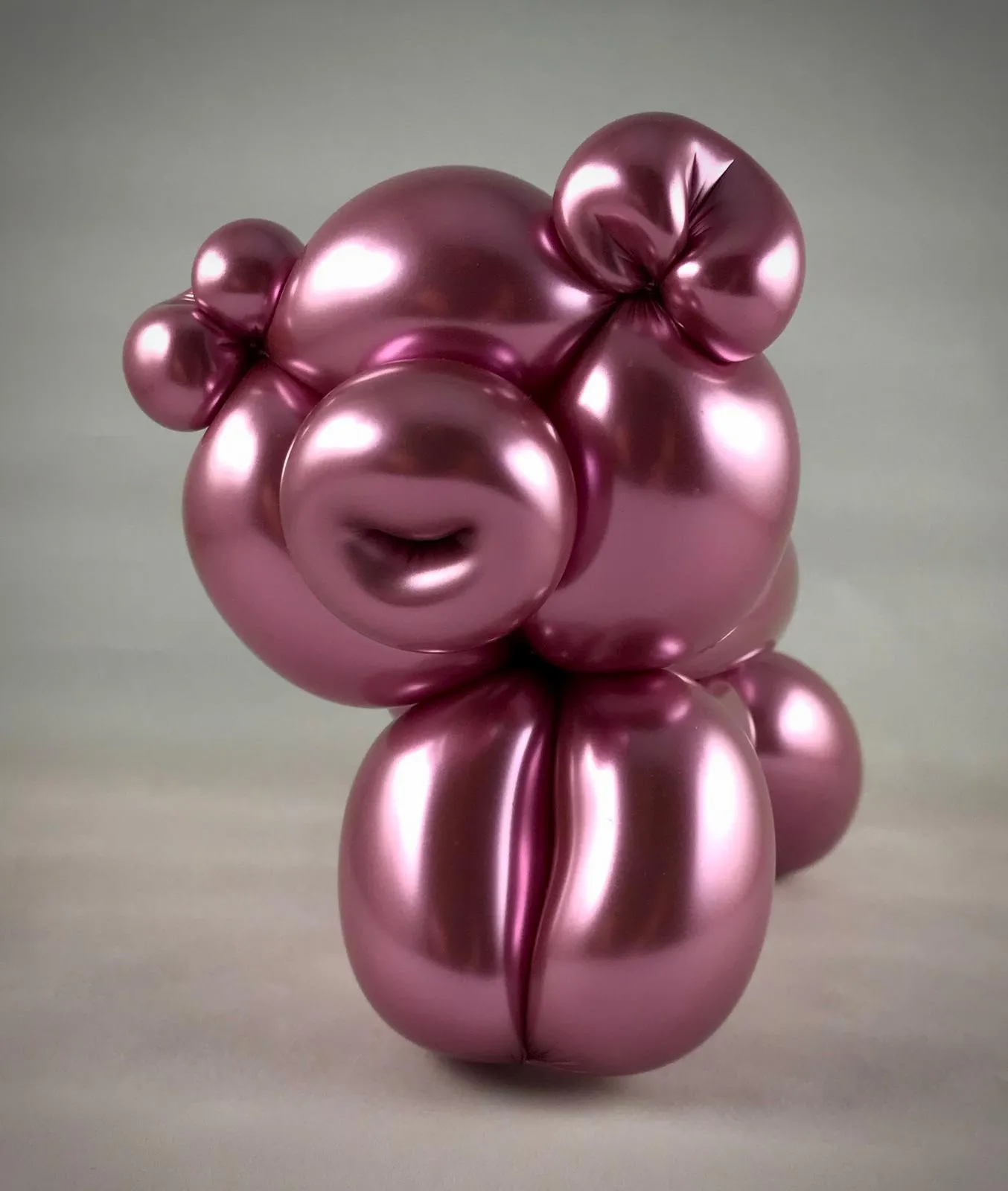 Cute Pink Pig Balloon Art